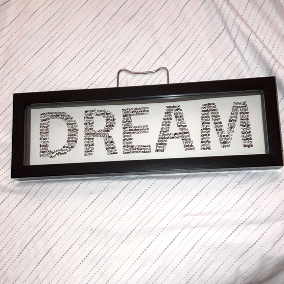 Target | Wall Decor | Dream Sign | Poshmark